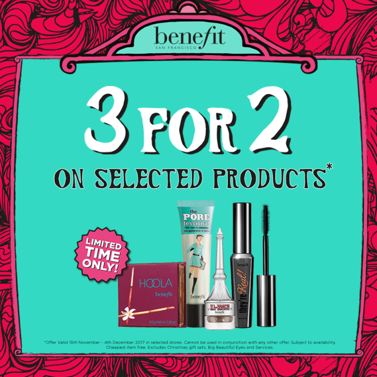 3 FOR 2 At Benefit Maltings St Albans Shopping Centre 3-for-2-at-benefit-maltings-st-albans-shopping-centre